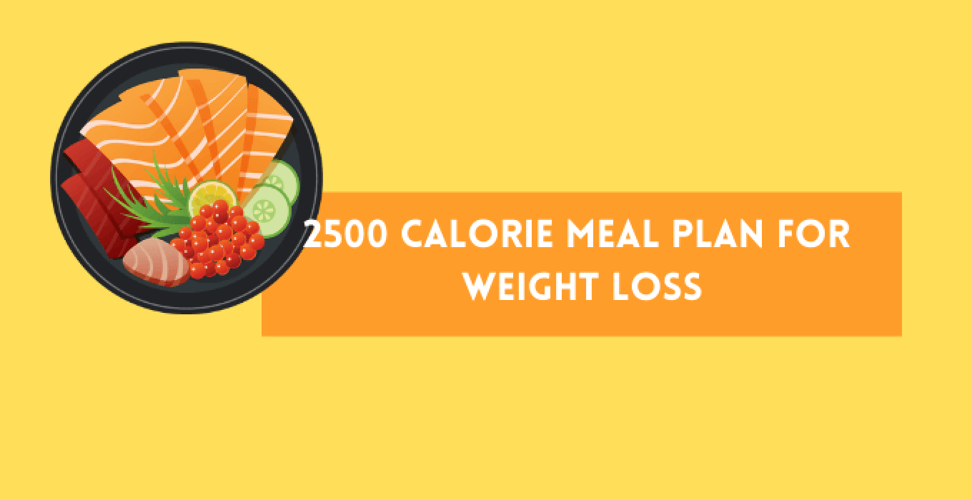 2500 Calorie Meal Plan For Weight Loss Per Day in 2025